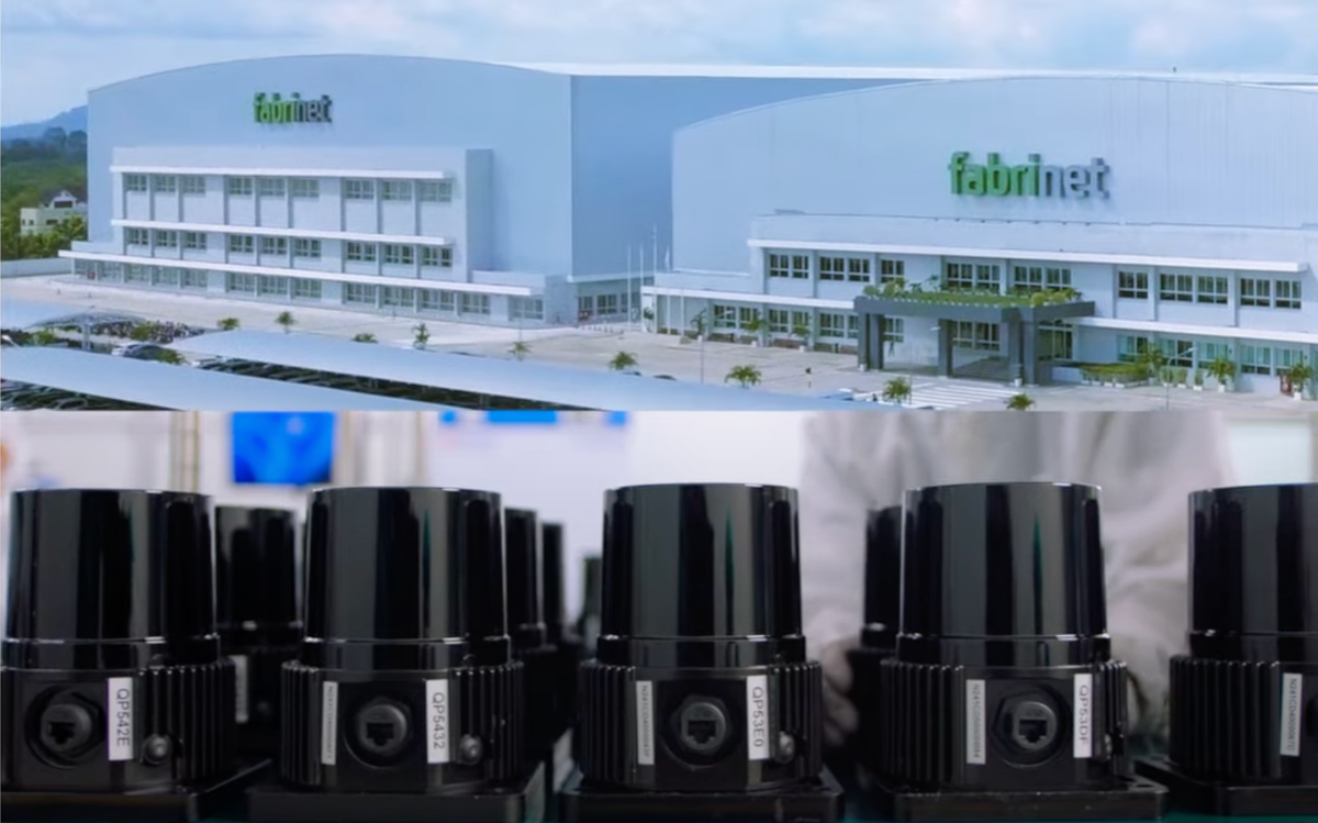 Quanergy and Fabrinet become partners for sensor manufacturing